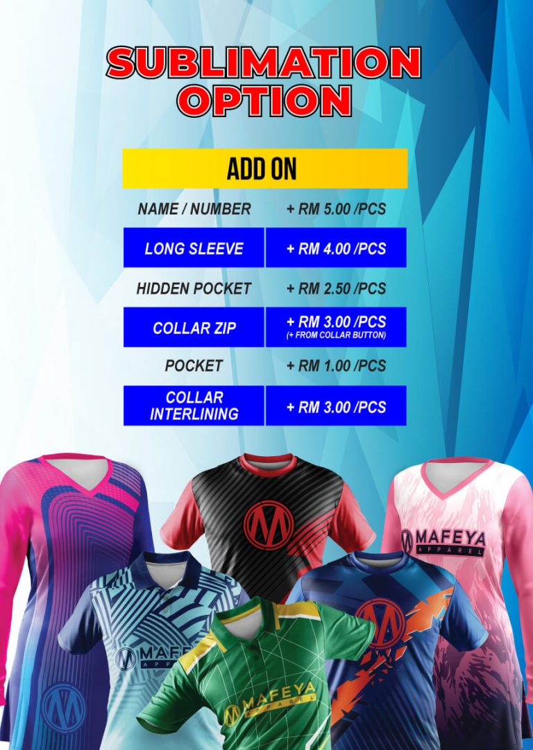 Promosi Jersey Sublimation - Team Cetak
